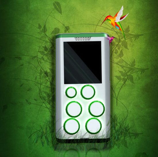 Colibri Eco Mobile Phone gets powered by nano generators - Ecofriend Colibri Eco Mobile Phone gets powered by nano generators - Ecofriend