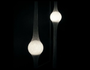 Japanese designer creates polynet inspired Net Lamp - Ecofriend
