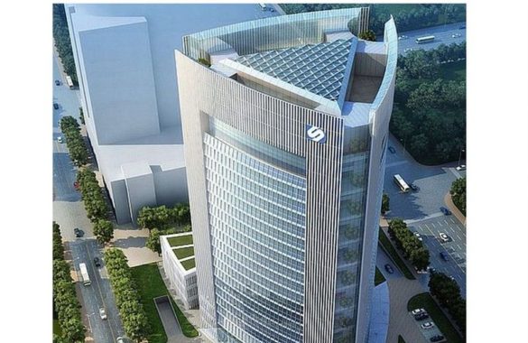 Eco Architecture: Triangular skyscraper designed with vegetated mini ...