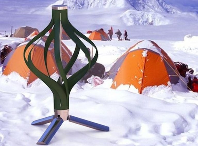 Revolver portable wind turbine aims to green your next camping trip ...